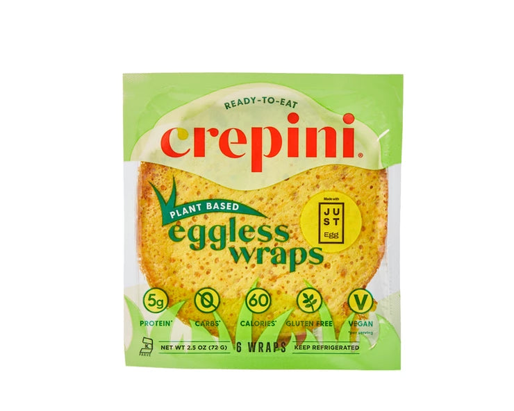 "Crepini Egg Wraps with JUST Egg™ launches its first-ever plant-based ...
