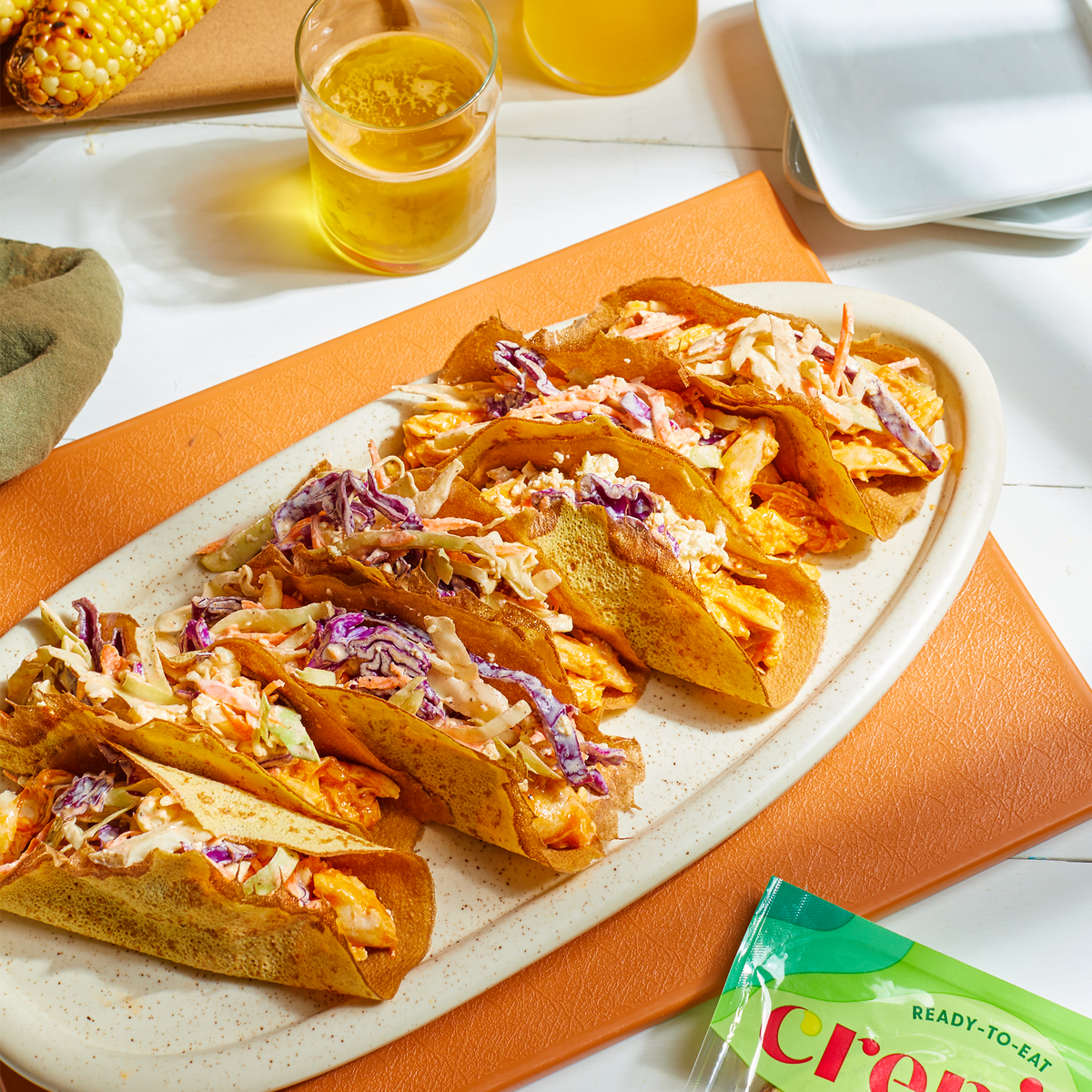 Buffalo Chicken Tacos – Crepini Foods LLC