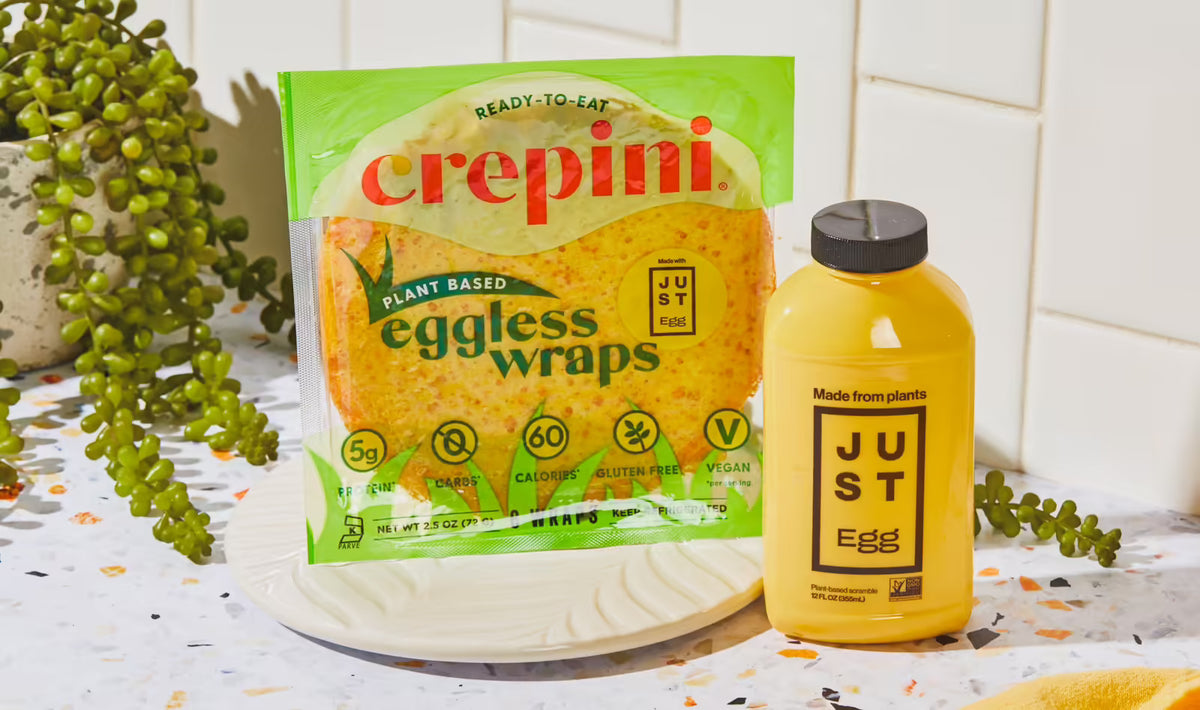 "CREPINI PARTNERS WITH JUST EGG TO CREATE FIRST VEGAN KETO EGG WRAPS ...