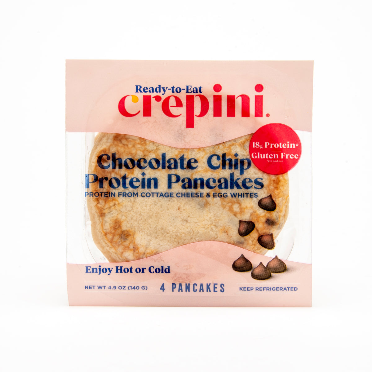 Chocolate Chip Protein Pancakes – Crepini Foods LLC